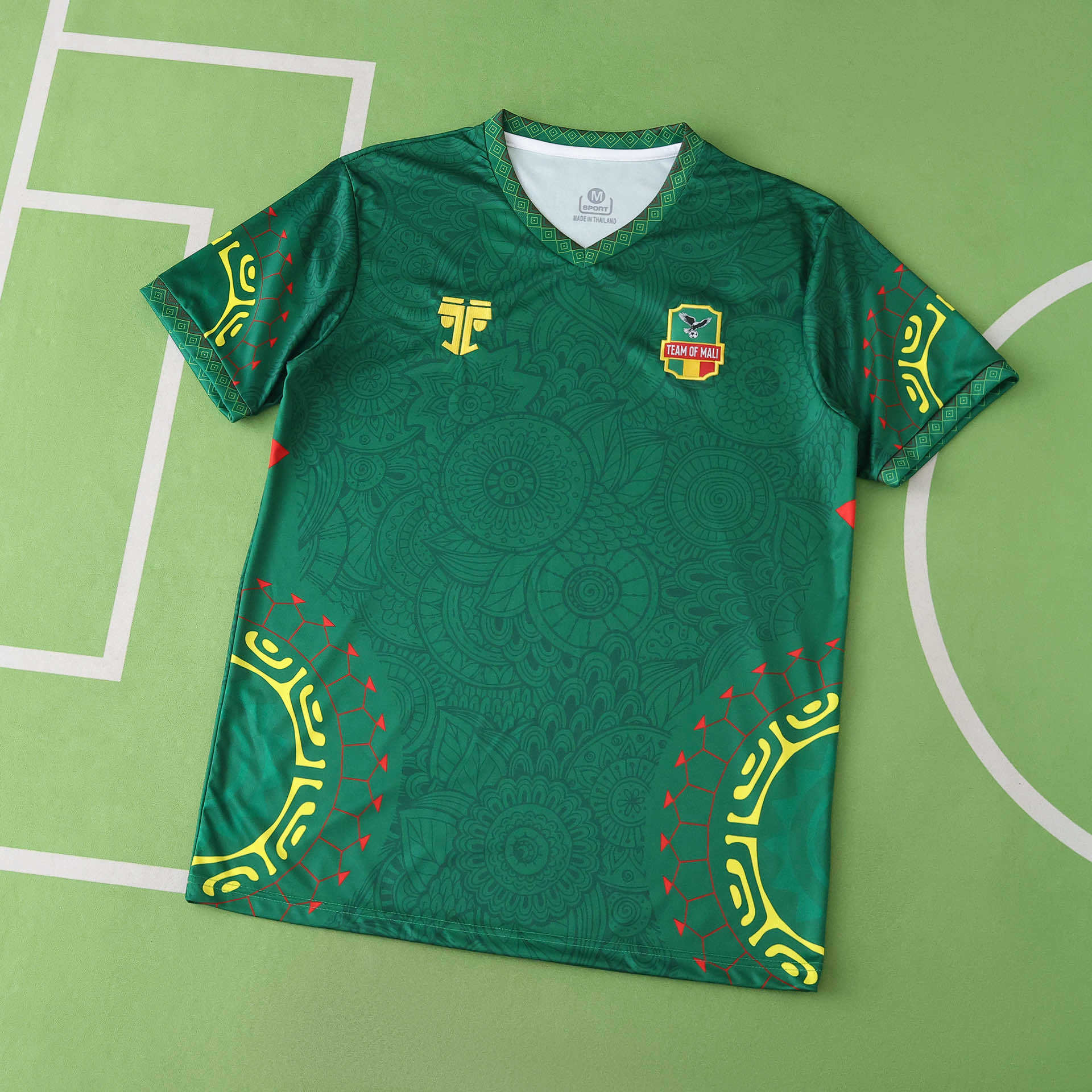 MAILLOT MALI VERT ENTRAINEMENT FAN 2025/2026 – MTS Kits Concepts
